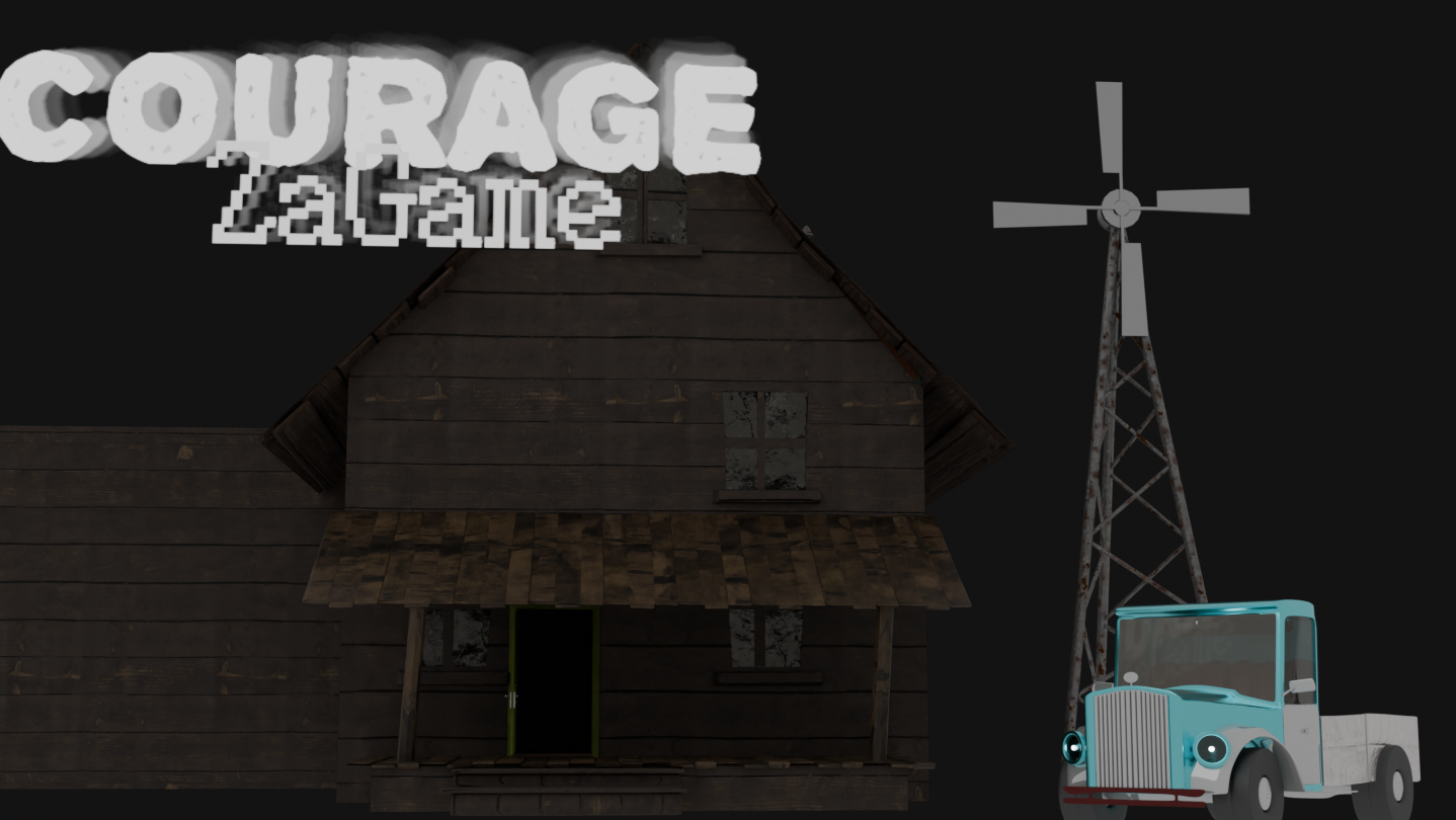 New Release: Horror game!! - Courage: ZaGame by Zahir Studio