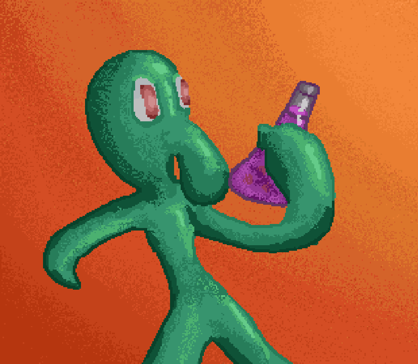 Alchemy Squid by Swinkly for Pirate Software - Game Jam 15 - itch.io