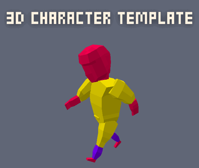 3D Character Template by Wiktor Games