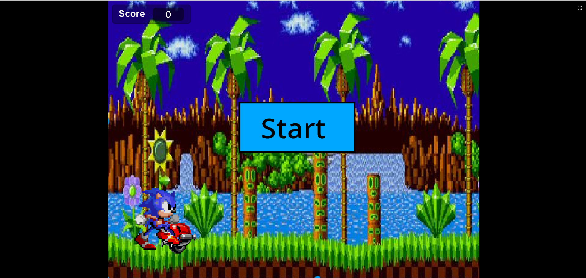 sonic running jump by tikipingouin7