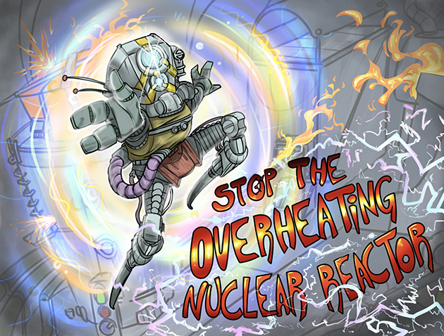 STOP THE OVERHEATING NUCLEAR REACTOR by BlurEd for PolyMars x ...