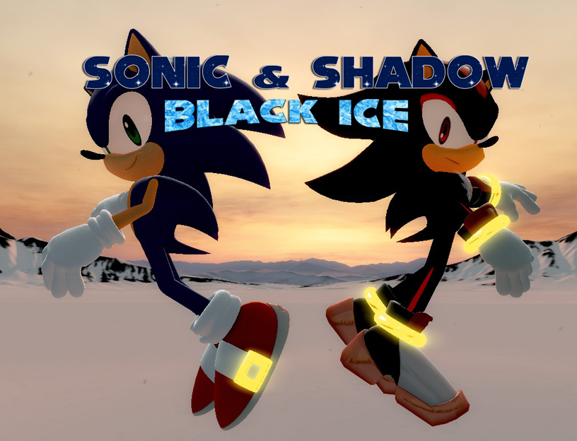 Sonic & Shadow Black Ice by FRAIL