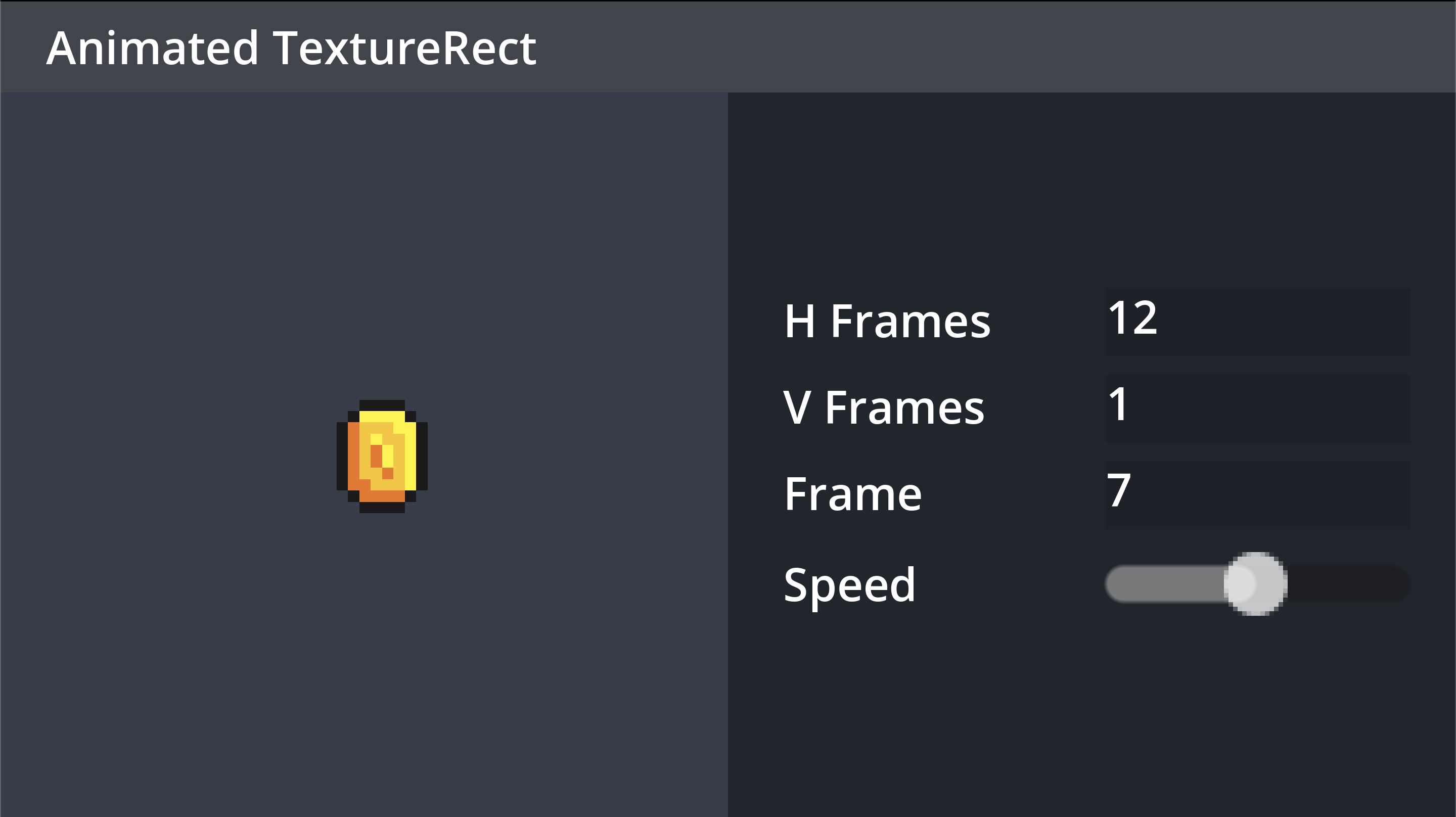 AnimatedTextureRect tool for Godot by koppi games
