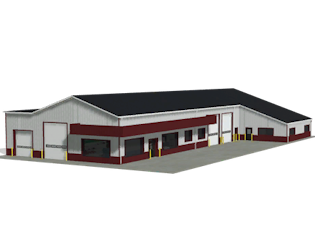 FS22 Large Truck Shop by Tri-State Crew