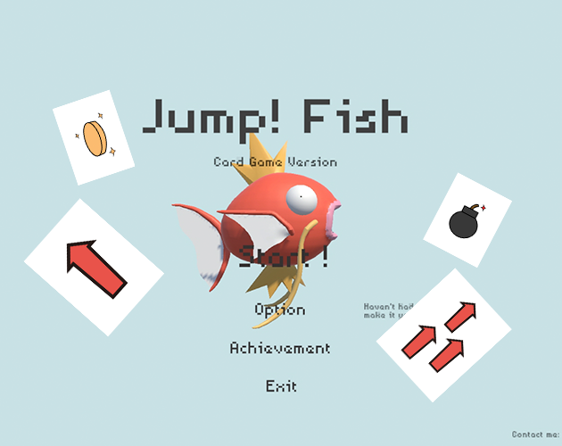 Jump!Fish Card by Yvelinma