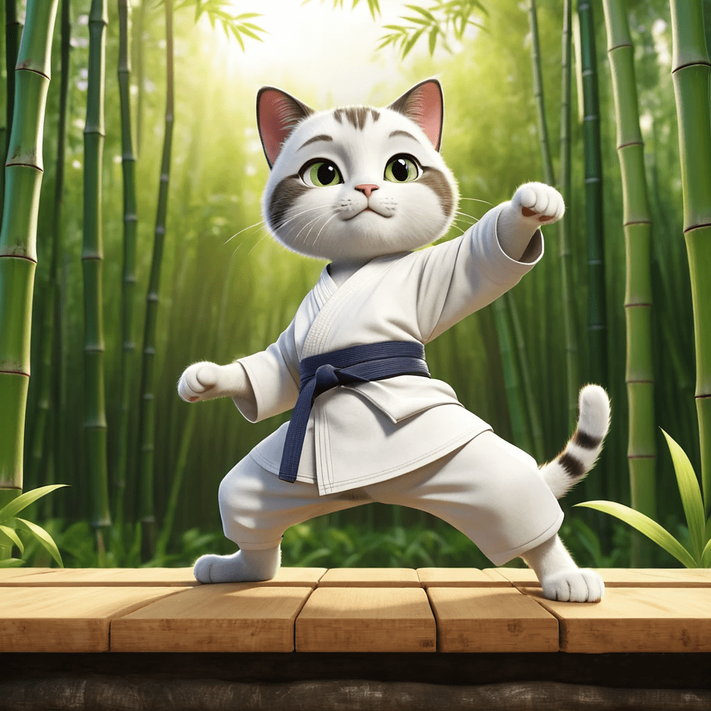 Karate Kat: Precision Paws by myrady