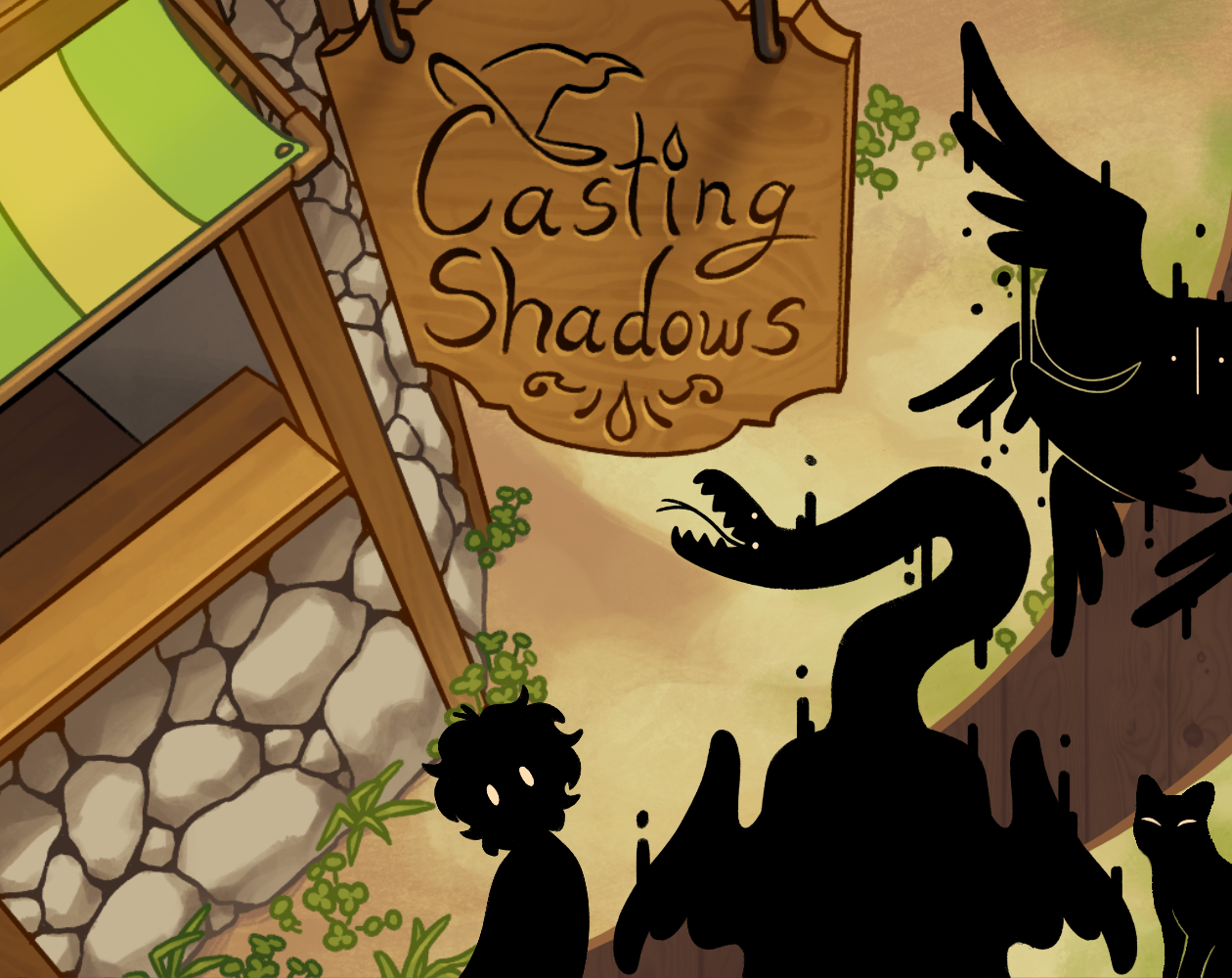 Casting Shadows by ditto, bloodstainedbee, Felix Faelen