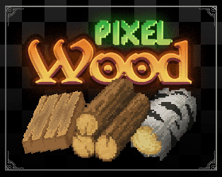 Pixel Art Wood by Frostwindz