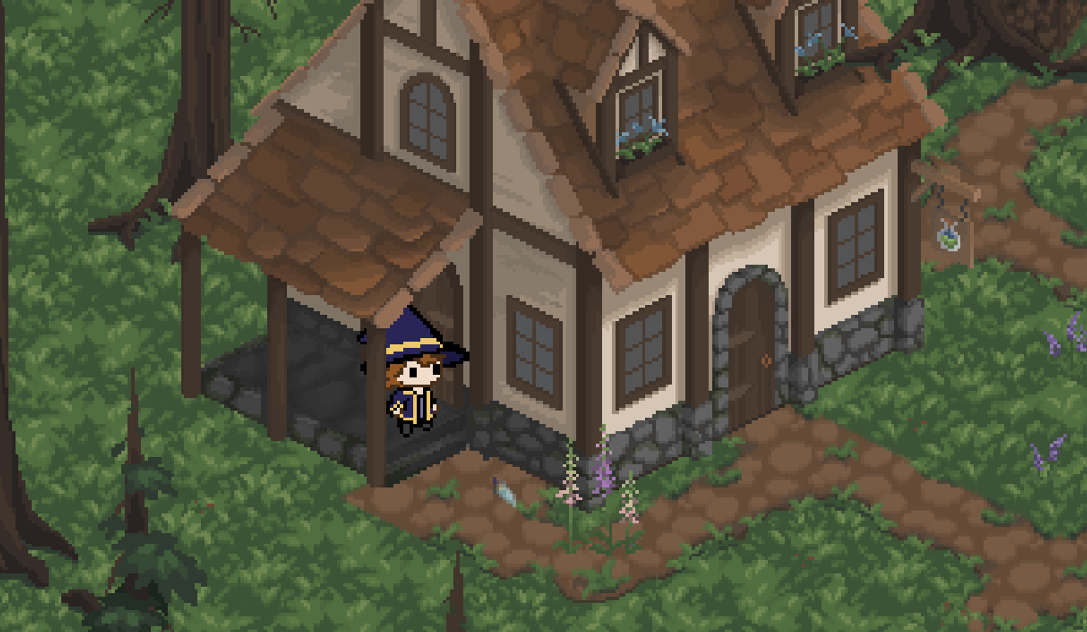 A Twisted Grove by Astronemone