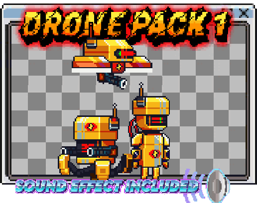 DRONE PACK 1 by MASSGAME Tiled