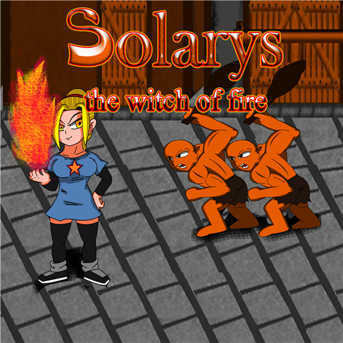 Solarys the witch of fire by Daniel da Silva