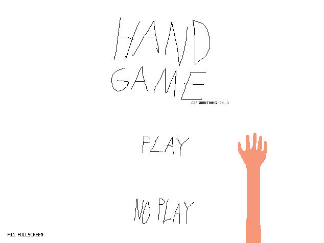 HAND GAME by Arthur Mountain