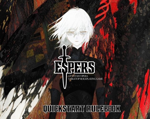 Espers Quickstart Rulebook by Rookie Jet Studio