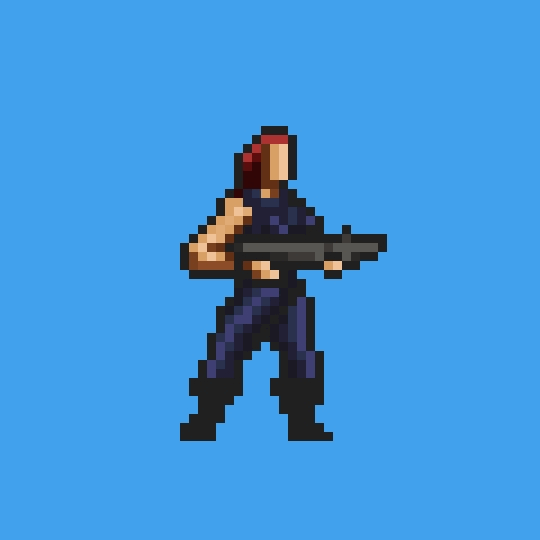Contra Style Character by Diogenes99