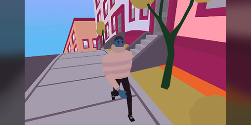 Sidewalk Sidestep by Will Herring