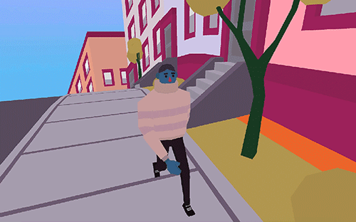 Sidewalk Sidestep by Will Herring