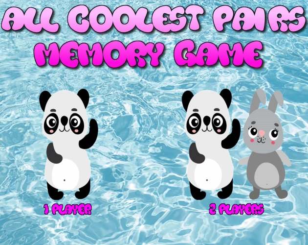 All Coolest Pairs Memory Game by vialgames