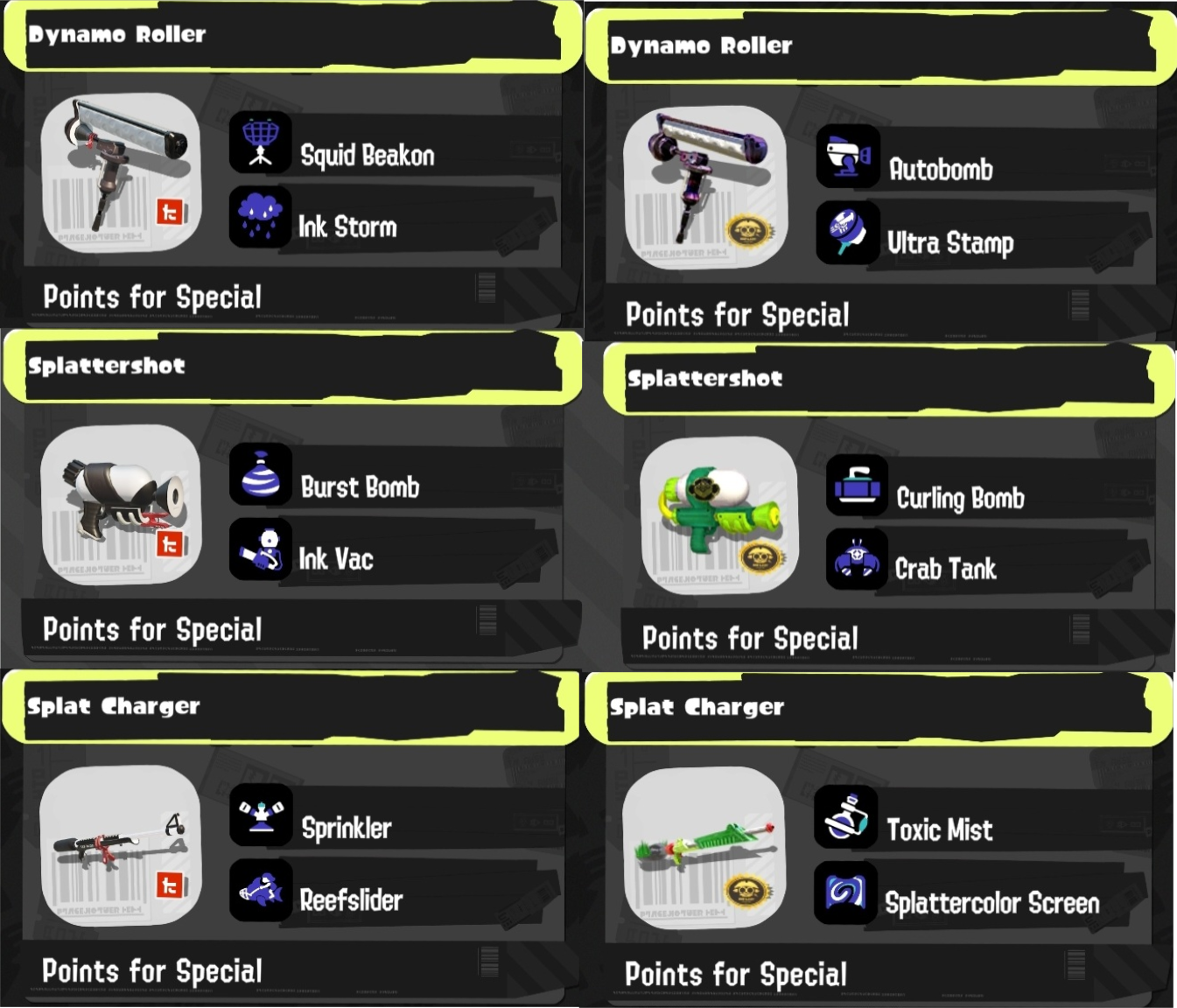 New Weapon Splatoon 3 (5) - Yaga's Weapon Kit Generator community - itch.io