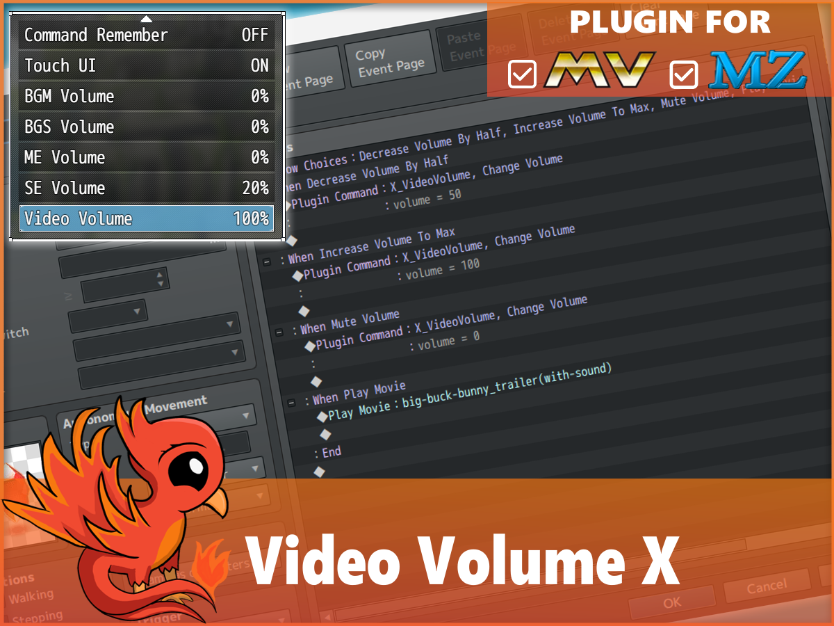 MV - Control Movie Volume | RPG Maker Forums