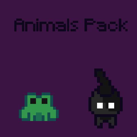 Pixel art Animals pack by Luckart