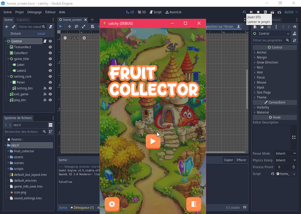 Fruit collector by GameLearner