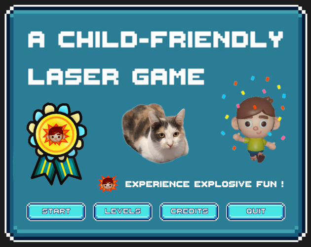 A Child-friendly Laser Game by Sainka