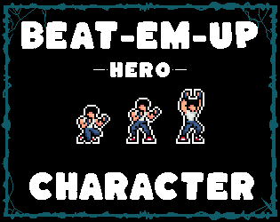 Beat Em Up Hero Character by MOMONGA