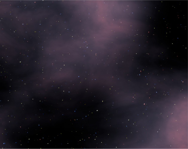 Procedural Space Background by FlexUnit