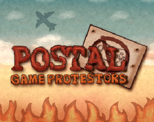 Postal Game Protestors by baxilur, JAOMAW for POSTAL Jam 2 - itch.io