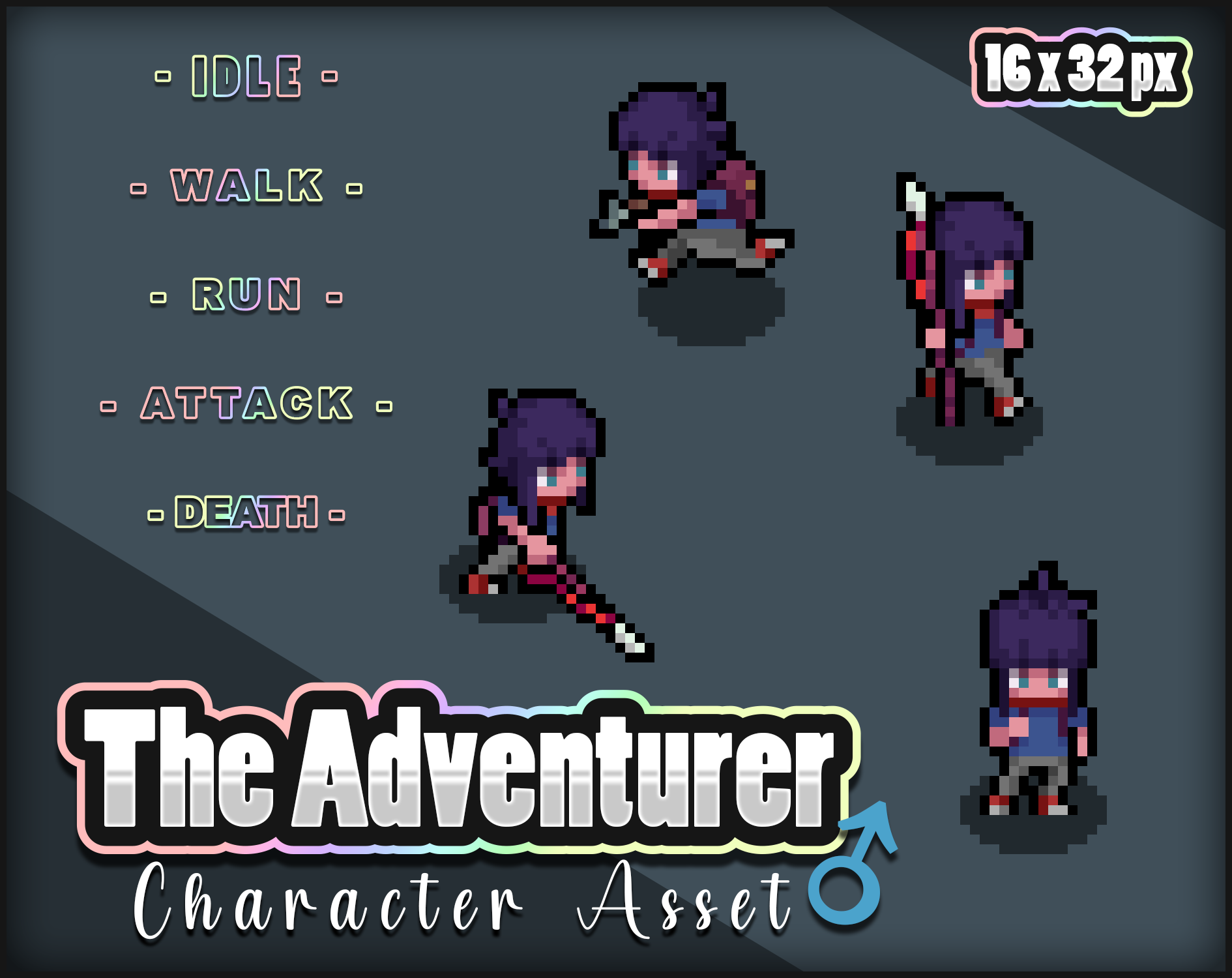 New walk whit gun animations - The adventurer - Male by Sscary
