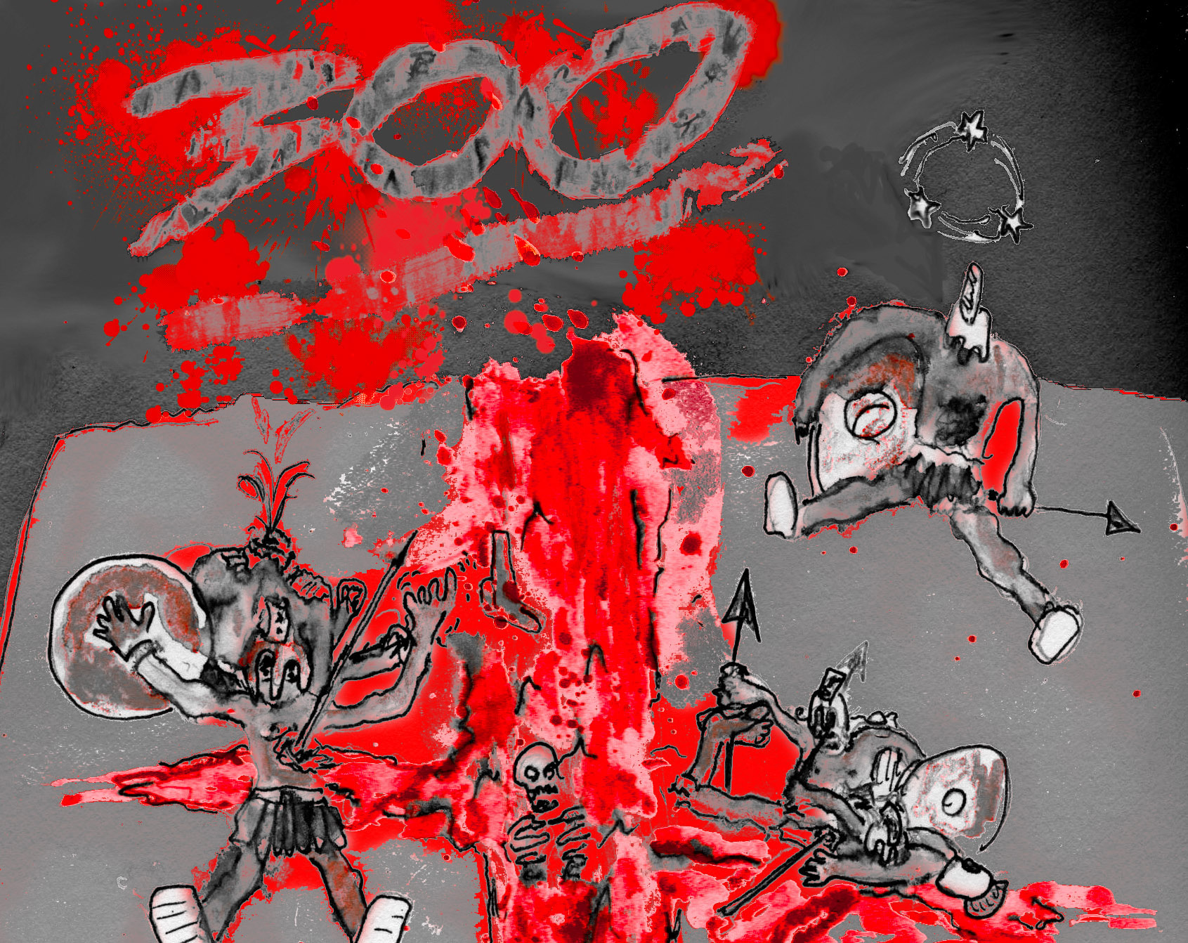 300 release! - 300 (dead spartans) by OrionCanning