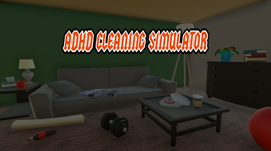ADHD Cleaning Simulator by Frankiplier