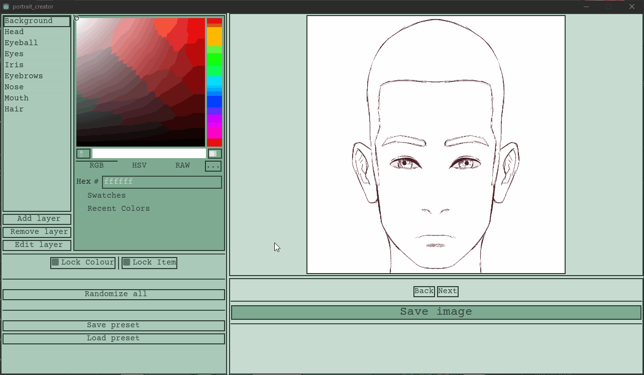 Improved rendering and pixel art support - Portrait Creator by Erebus ...