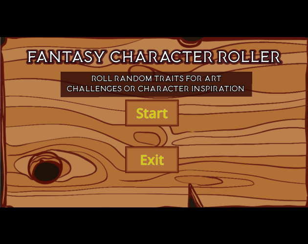 Character Roller by CyanDocs