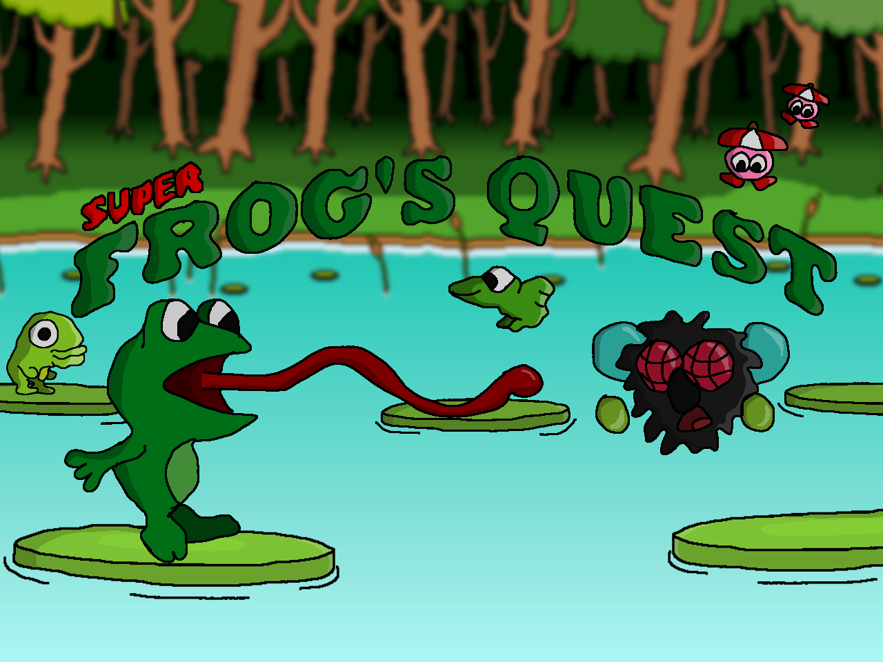 Super Frog's Quest by James C Gray