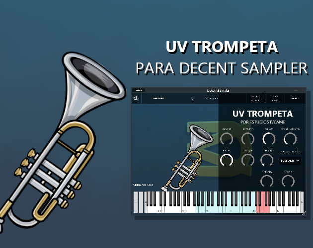 UV Trumpet VST Plugin for Decent Sampler by UV Intrumental by Estudios ...