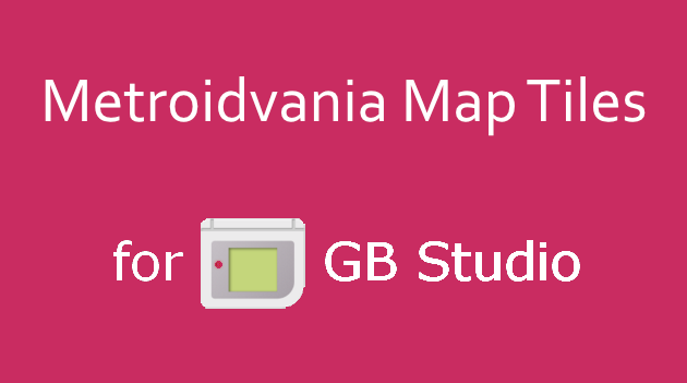 GB Studio Metroidvania Map Tiles by MxAshlynn
