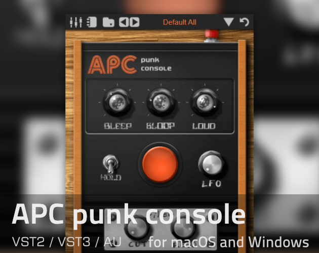 APC Punk Console by Tek'it Audio