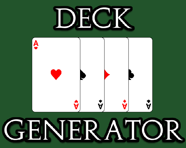 Card Deck Generator by John Costa