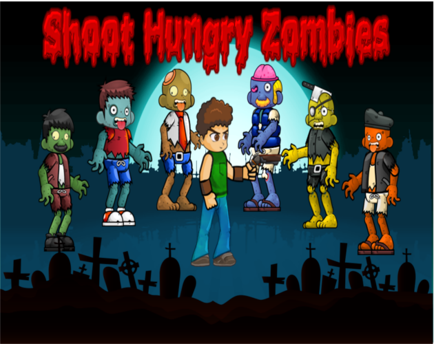 Shoot hungry zombie by luclabgames