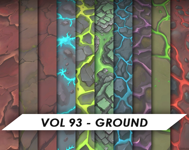Stylized Textures – Vol 93 – Ground by oleekconder