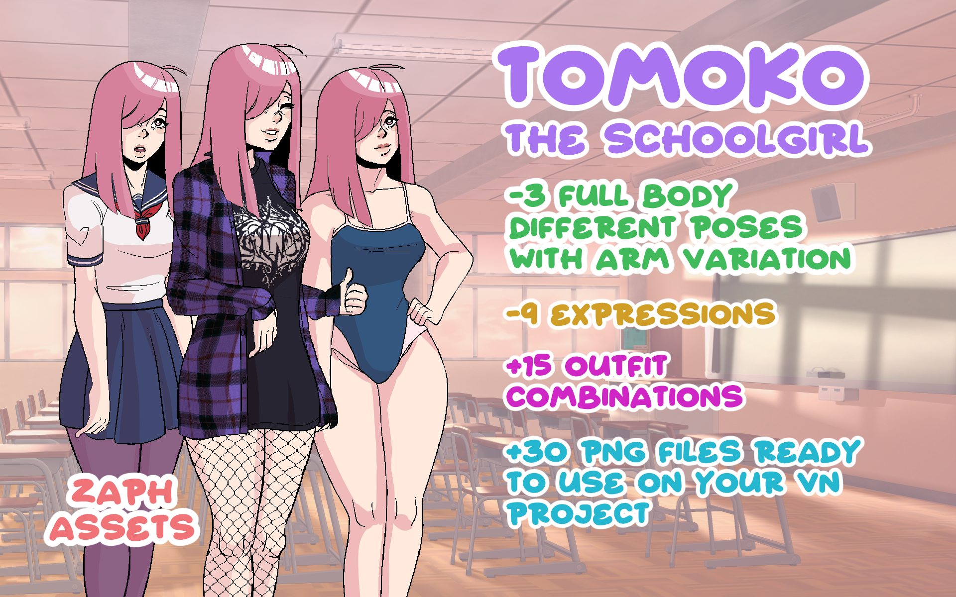 Tomoko The Scoolgirl! by Visual Novel Paradise