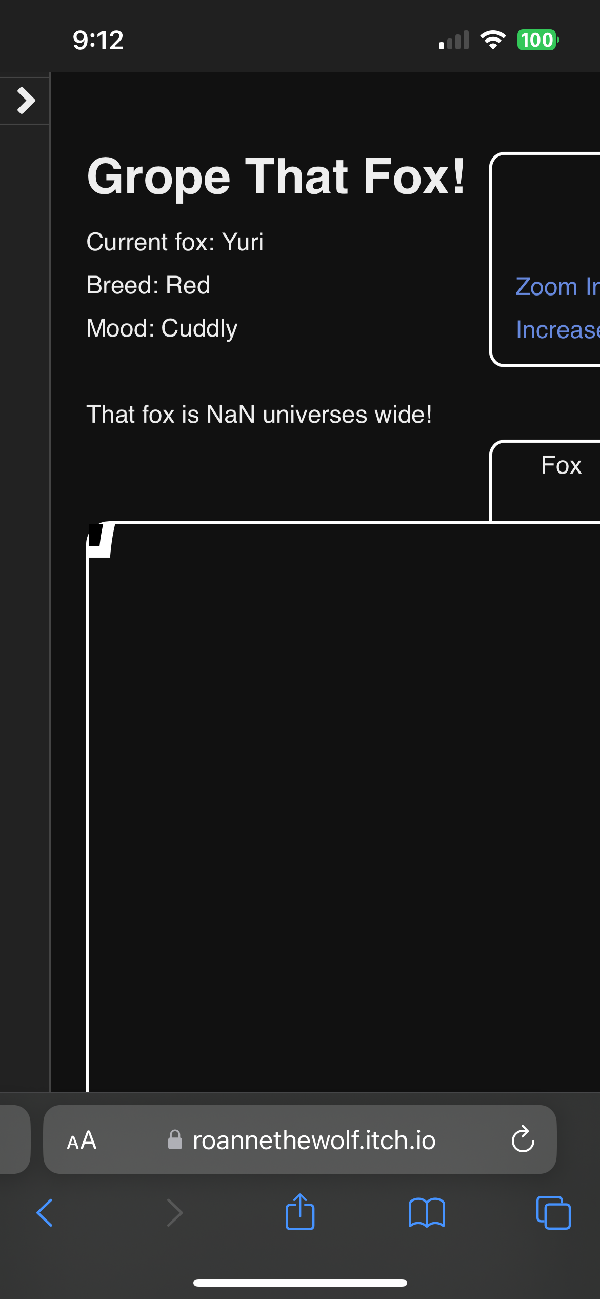 Grope That Fox! by RoanneTheWolf