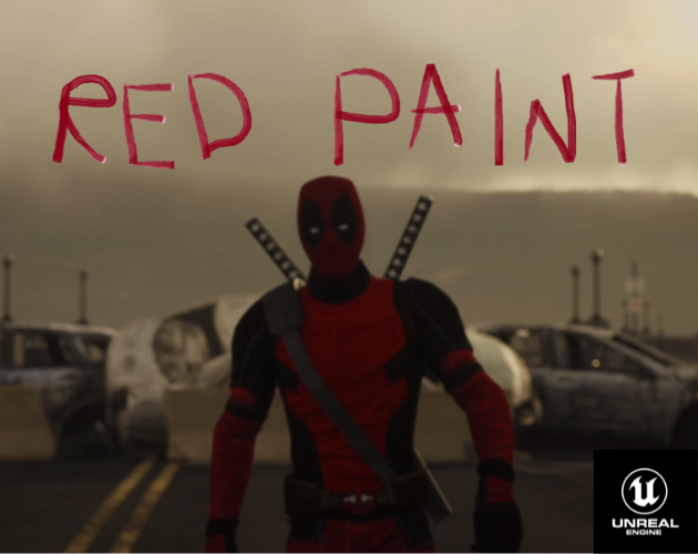 Red Paint (Deadpool Game) by MrKnowBody