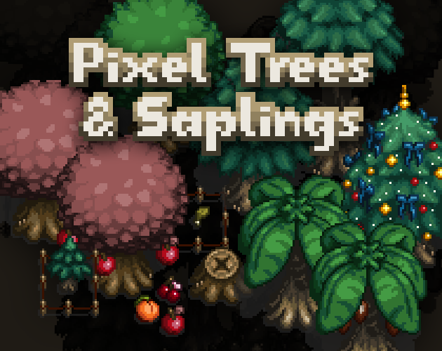 Pixel Trees & Saplings by Artimus
