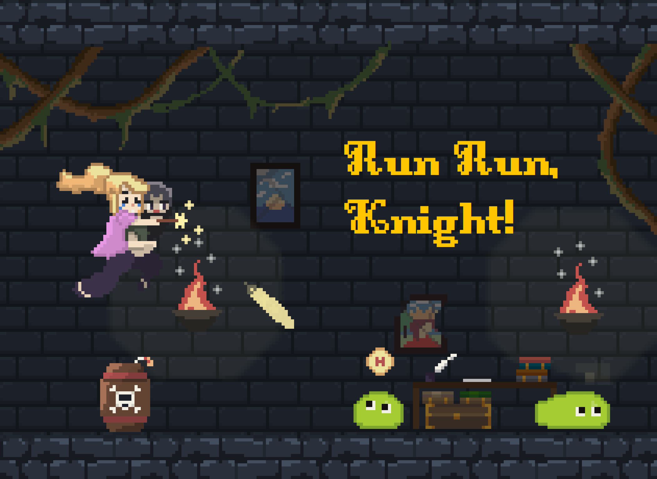 Run Run, Knight! by Nantory