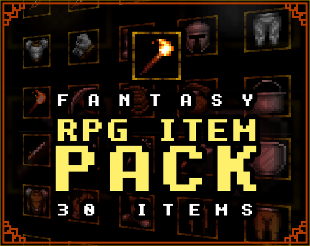 Sprite Grove - Fantasy RPG Icon Pack by BuiltDiv Studios