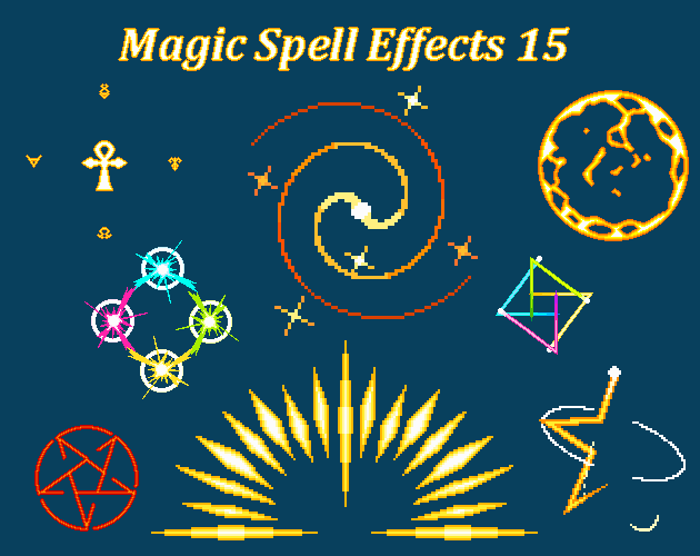 Magic Spell Effects 15 by CreativeKind