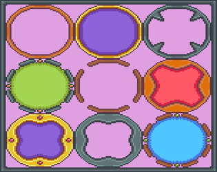 SK's Retro Rounded Character Frame Asset Pack is now available! - Sain ...