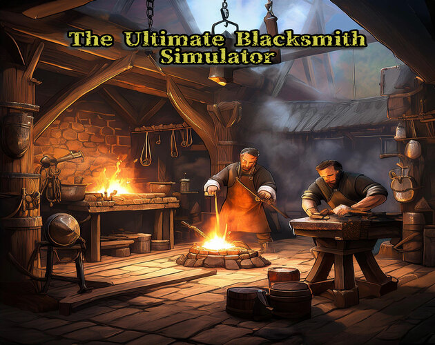 The Ultimate Blacksmith Simulator by A dark fantasy fan